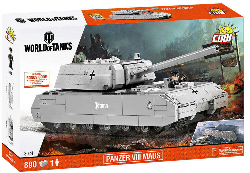 Cobi Panzer SDKFZ 205 PZKF VII MAUS World of Tanks 3024 – Cobi-Welt