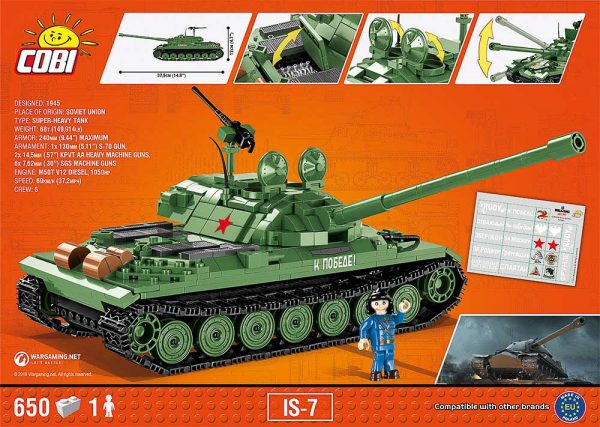 Cobi 3040 IS-7 GRANITE Panzer – Cobi-Welt