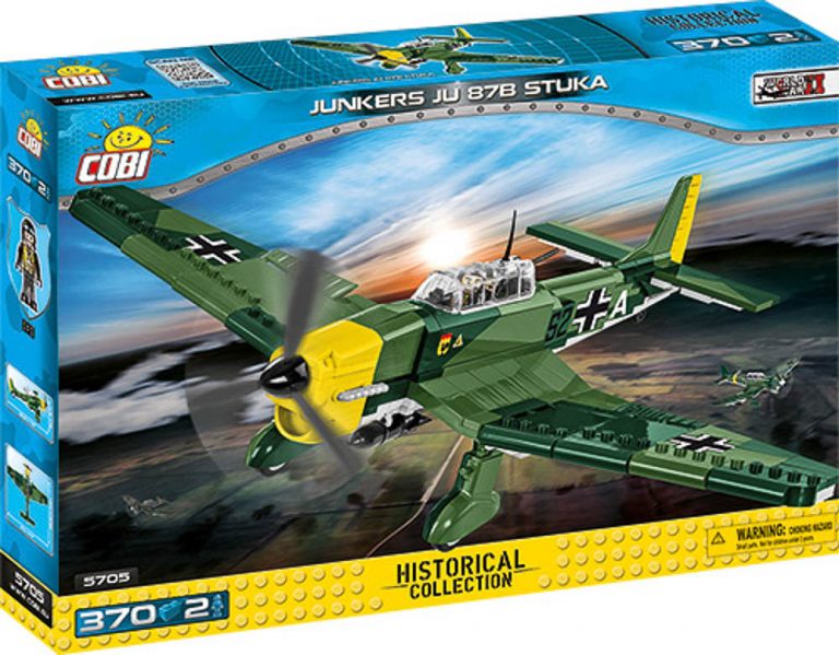 COBI Flugzeug Junkers JU 87B Stuka 5705 HISTORICAL COLLECTION World War ...
