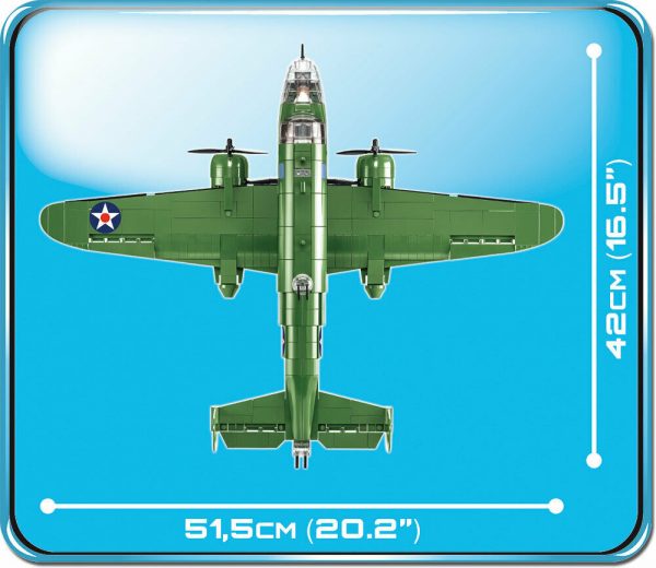 Cobi Flugzeug North American B-25 MI 5713 – Cobi-Welt