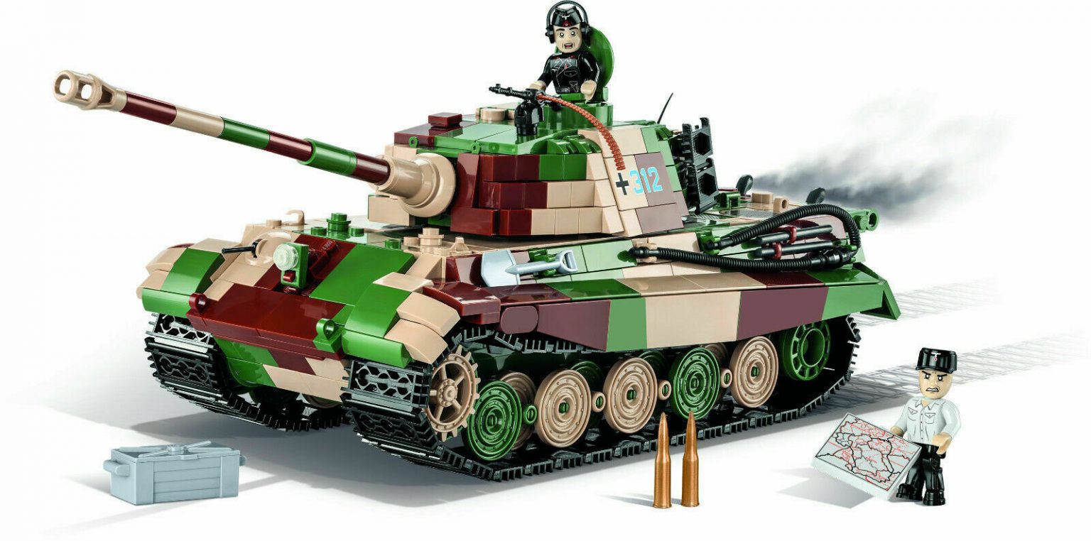 Cobi 2540 Panzer PzKPFW VI Ausführung B Königstiger Bausatz 1000 Teile ...